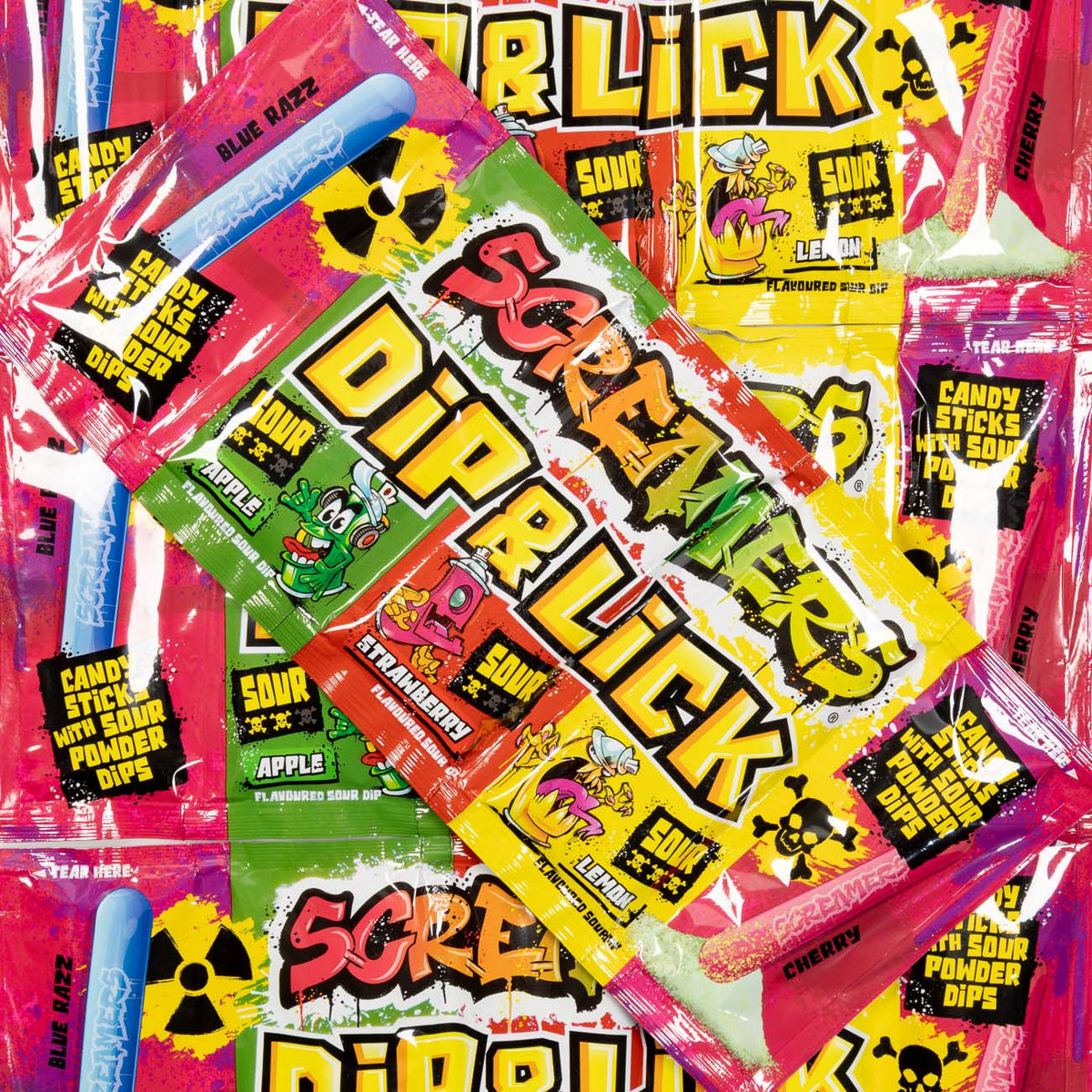 Zed Candy Screamers Dip & Lick | LollyShop | NZ – LollyShop NZ