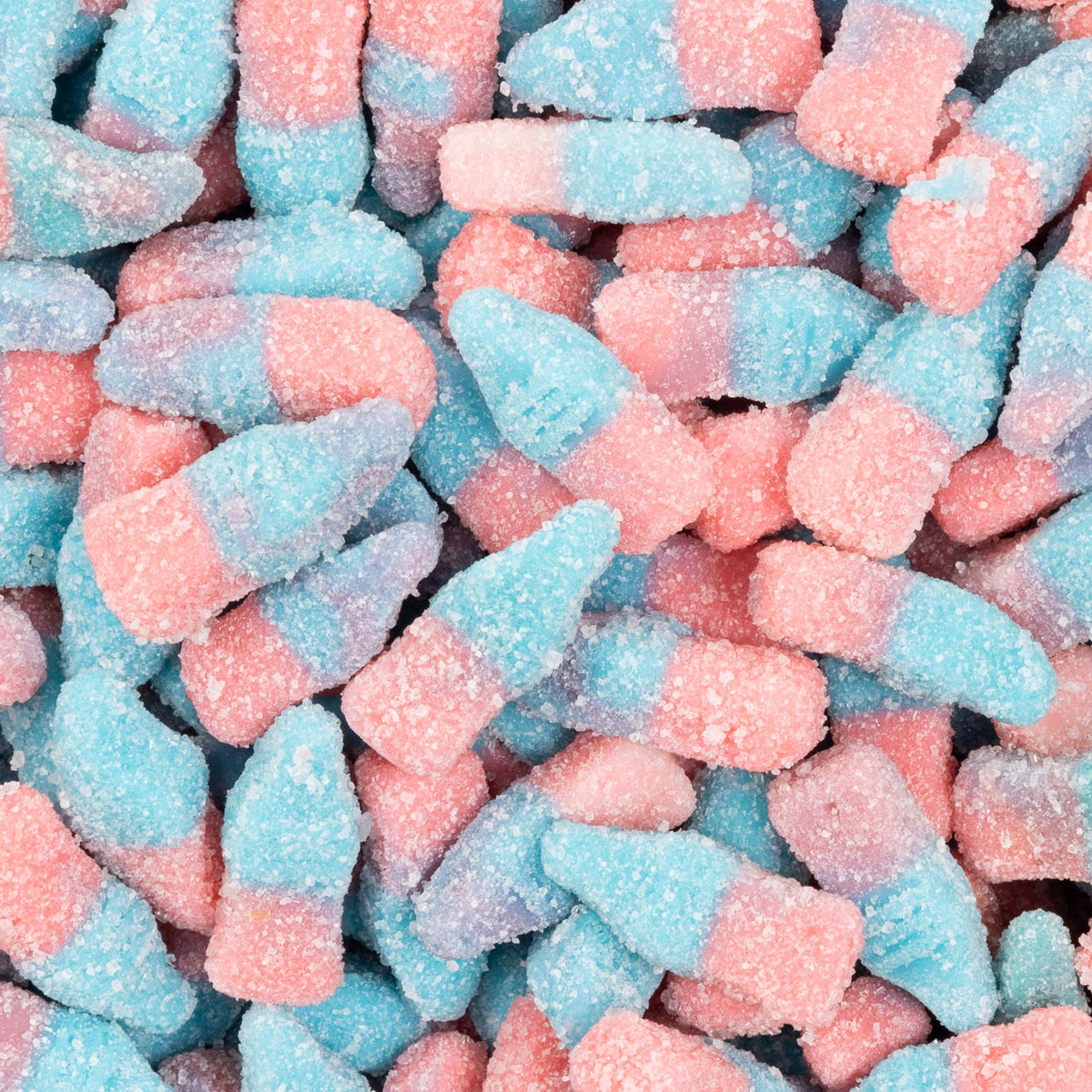 Mini Fizzy Pink/Blue Bottles 100g | LollyShop | NZ – LollyShop NZ