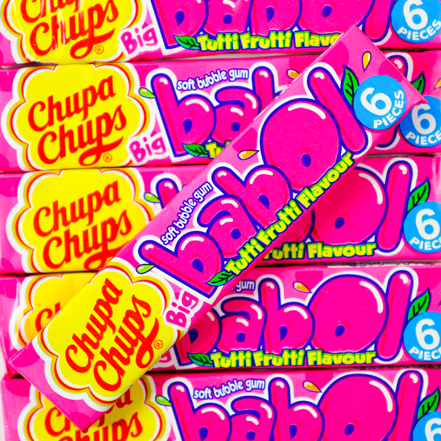 Chupa Chups Big Babol Bubblegum 27g – LollyShop NZ