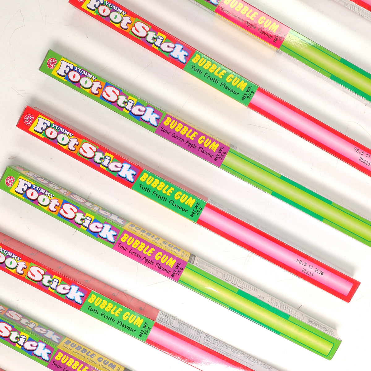 Foot Stick Bubble Gum – LollyShop NZ