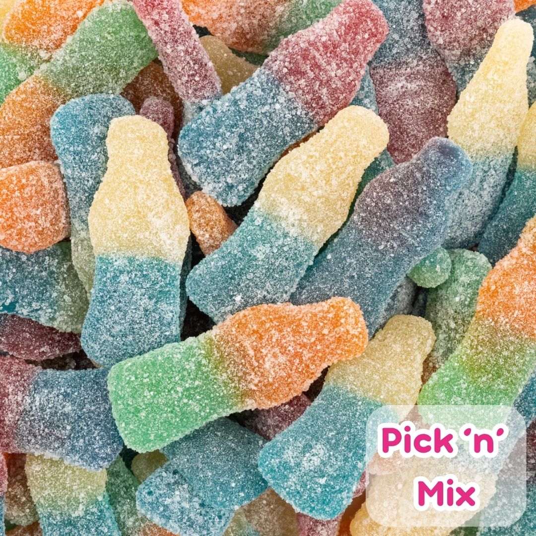 Giant Fizzy Tutti Frutti Bottle 100g (Pick n Mix) | LollyShop | NZ ...