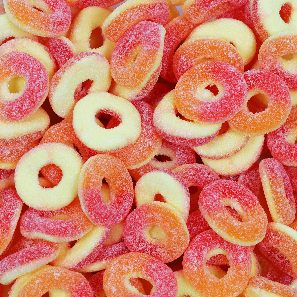 Sour Peach Rings 350g | LollyShop | NZ – LollyShop NZ