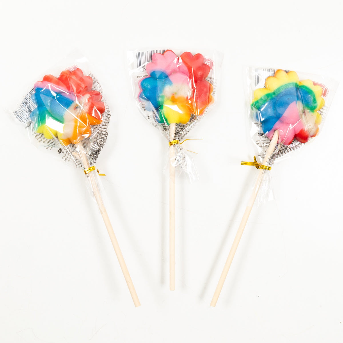 Big Flower Rainbow Lollipop 40g | LollyShop | NZ – LollyShop NZ