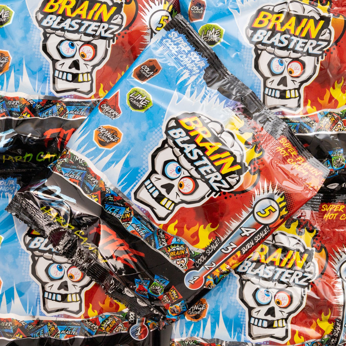 Brain Blasterz Fire & Ice Candy 100g | LollyShop | NZ – LollyShop NZ