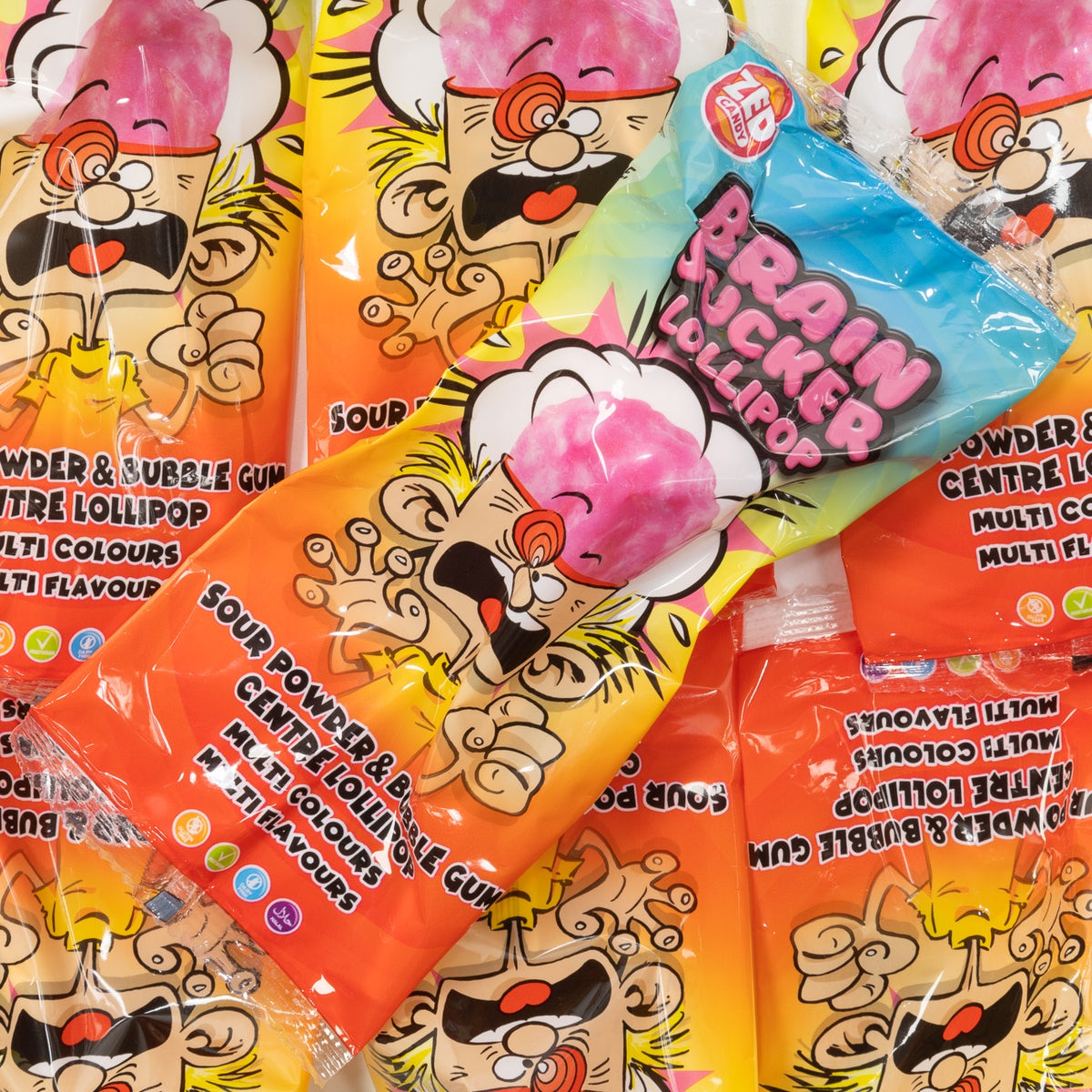 Brain Sucker Lollipop 63g | LollyShop | NZ – LollyShop NZ