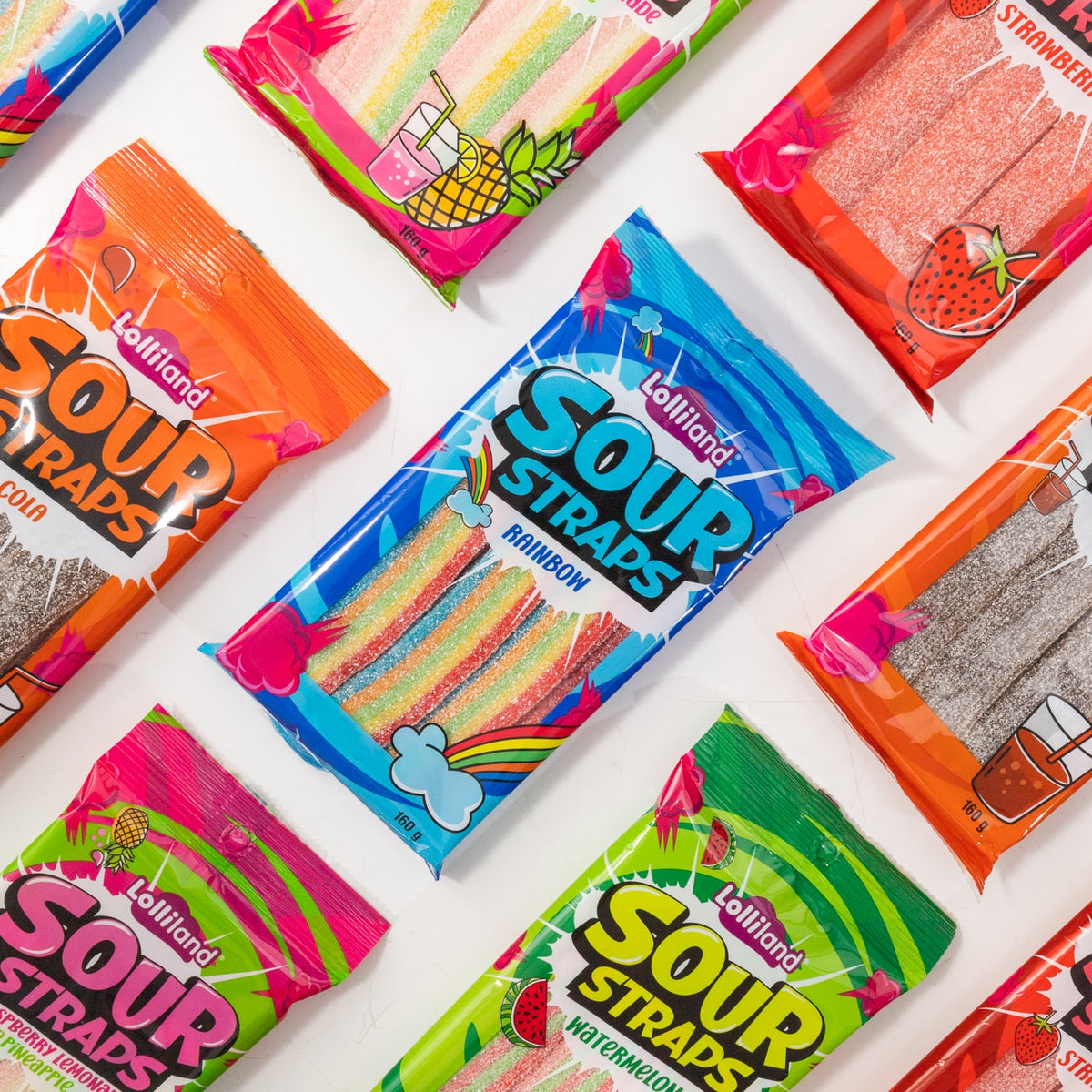 Sour Straps 160g | LollyShop | NZ – LollyShop NZ