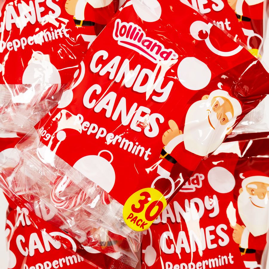 Mini Candy Canes 30 Pack | LollyShop | NZ – LollyShop NZ
