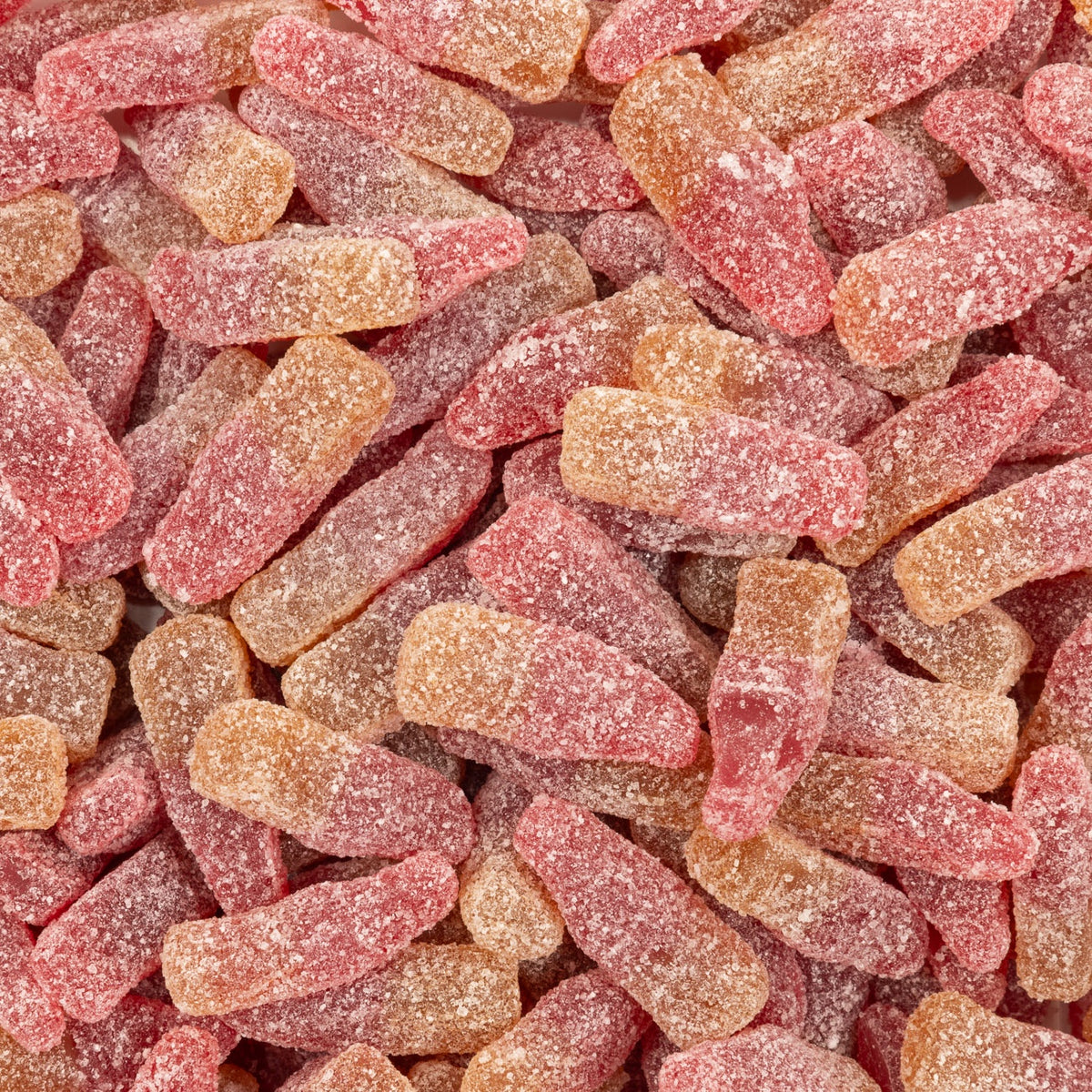 Mini Fizzy Cherry Bottles 100g | LollyShop | NZ – LollyShop NZ