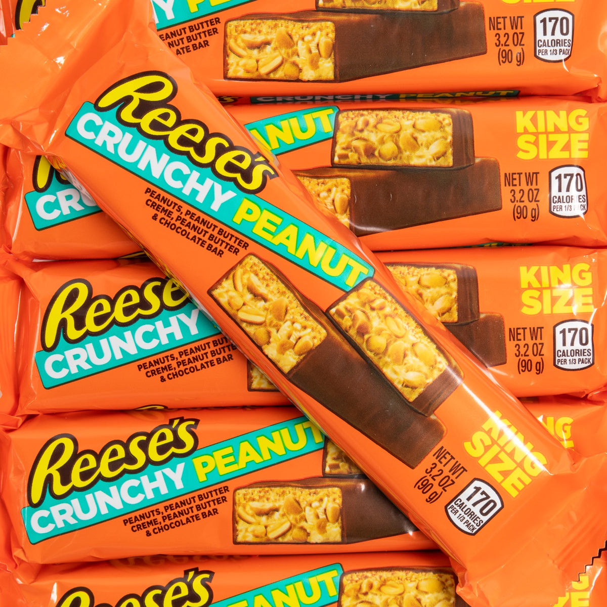 Reese's King Size Crunchy Peanut Bar 90g | LollyShop | NZ – LollyShop NZ