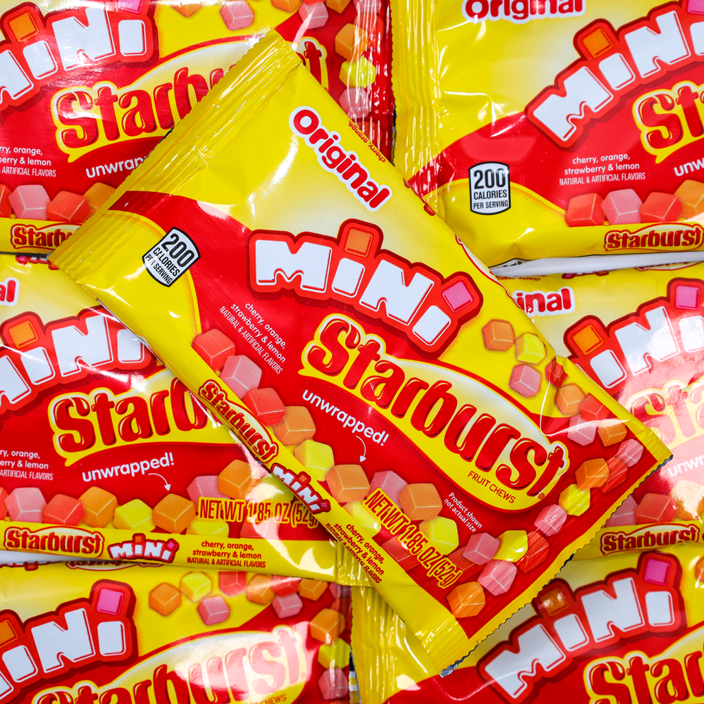 Starburst Minis 45g – LollyShop NZ