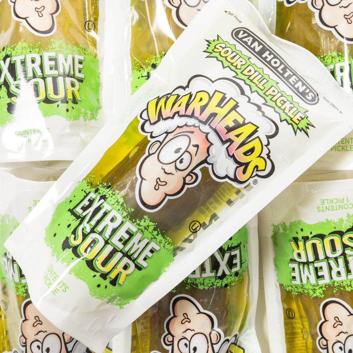 Van Holten's Jumbo Pickle Warheads Extreme | LollyShop | NZ – LollyShop NZ