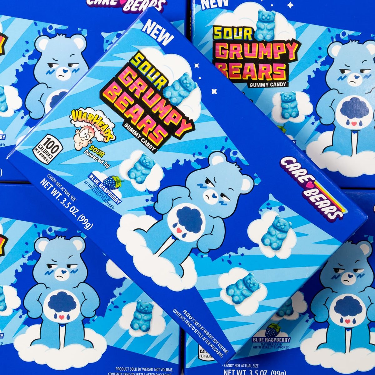 Warheads Sour Grumpy Bears Theatre Box | LollyShop | NZ – LollyShop NZ