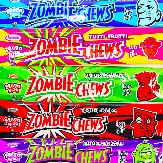 Zombie Chews 28g | LollyShop | NZ – LollyShop NZ