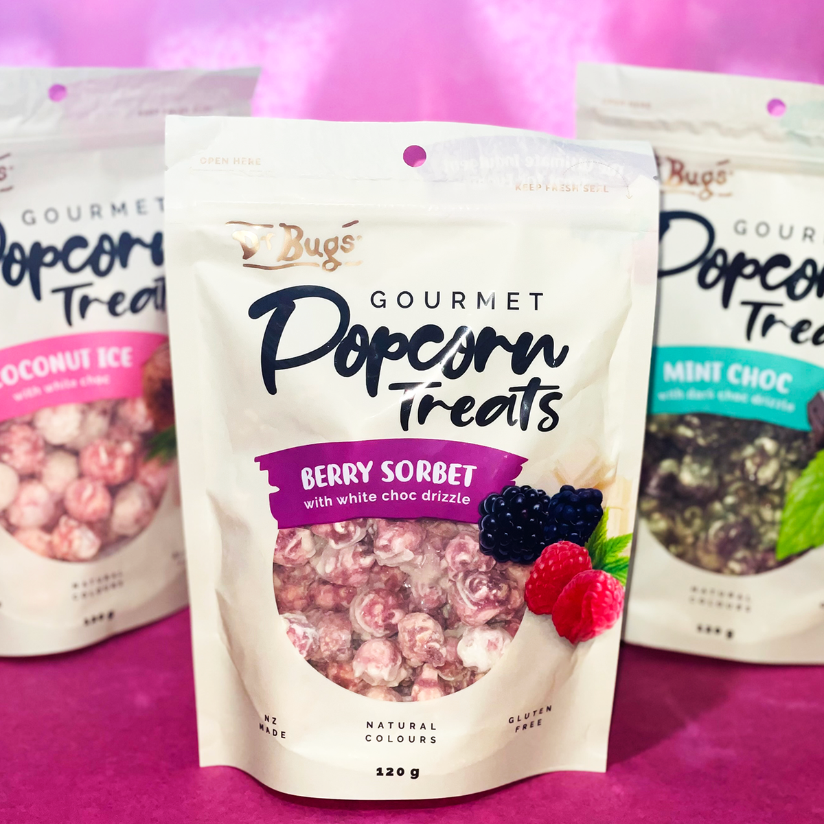 Dr Bugs Gourmet Popcorn Treats – LollyShop NZ