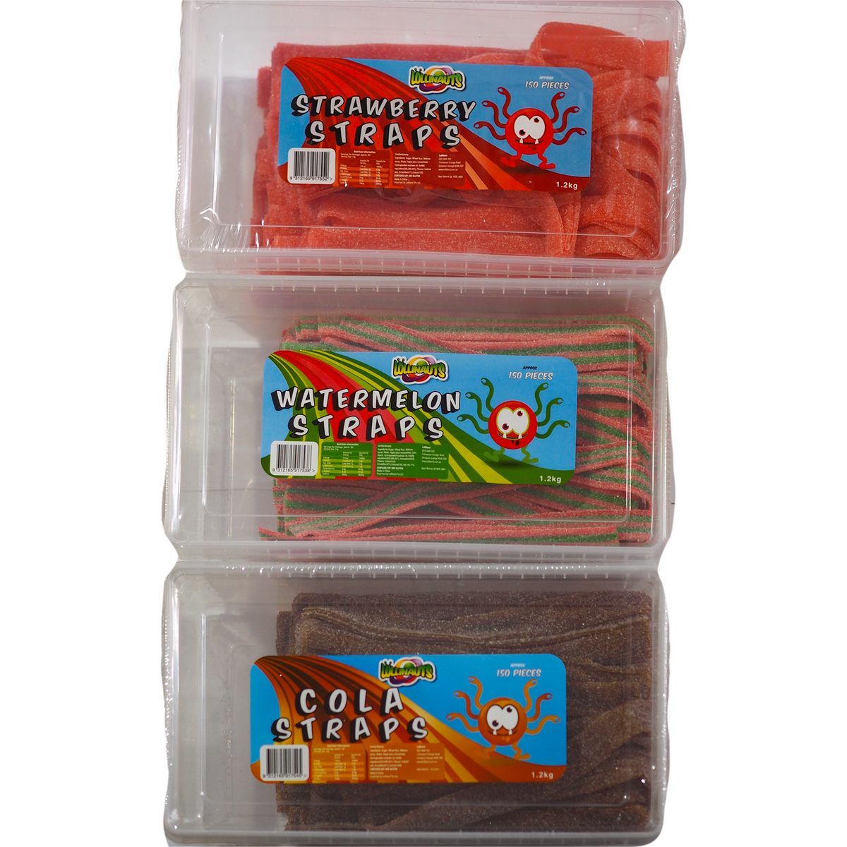 Sour Straps Tub 1.2kg | LollyShop | NZ – LollyShop NZ