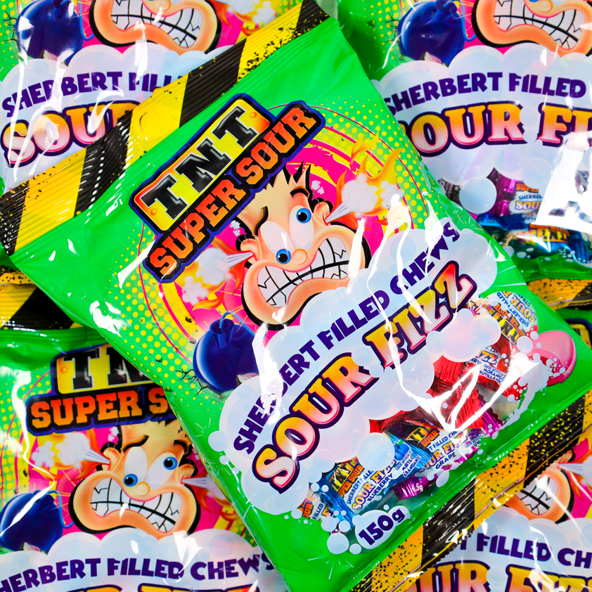 TNT Sour Fizz Chews – LollyShop NZ